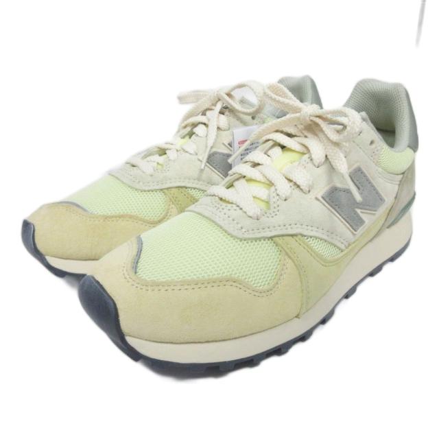 【中古】未使用品 ニューバランス NEW BALANCE × オーラリー コラボ 25SS タグ付 U475AR ヴィンテージ イエロー 26cm