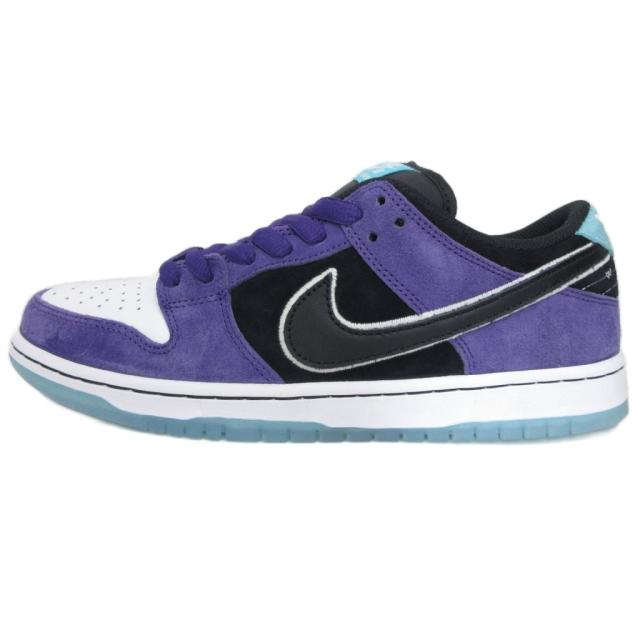 【中古】未使用品 ナイキ エスビー NIKE SB ヘイリー・ウィルソン ダンク ロー プロ パープル/ホワイト US9.5 27.5