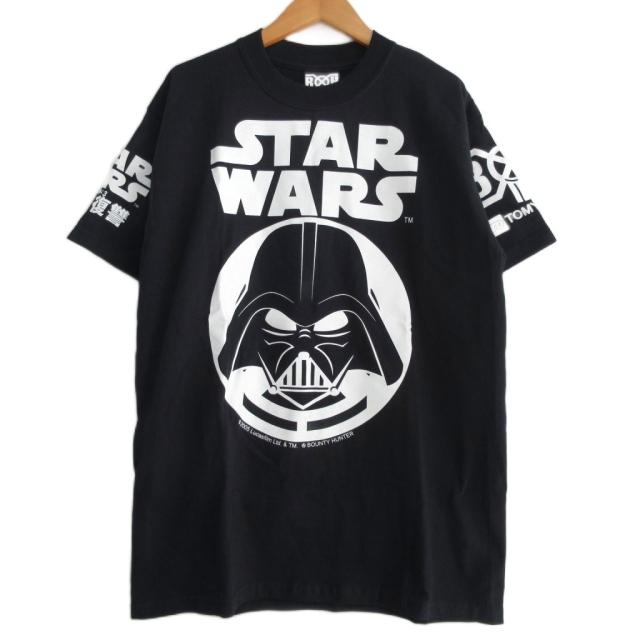 【中古】未使用品 バウンティーハンター BOUNTY HUNTER 2005 スターウォーズ シスの復讐 Tシャツ 半袖 ブラック Ｍ