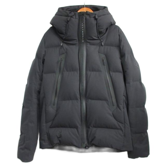 【中古】デサント DESCENTE オルテライン 21AW マウンテニア 水沢 ダウンジャケット M グレー DAMSGK30U