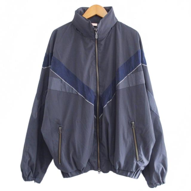 【中古】メゾンエウレカ MAISON EUREKA 美品 トラックジャケット ブルゾン ライン 切替 S