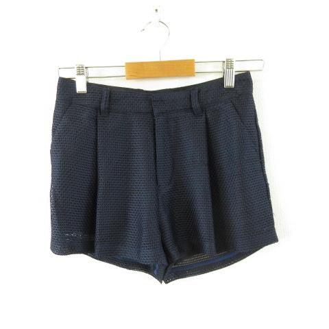 【中古】アタッチメント ATTACHMENT M/M ショートパンツ タック 1 *A978 レディース