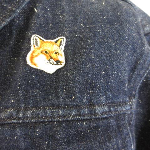 中古】メゾンキツネ MAISON KITSUNE デニムジャケット Gジャン 長袖