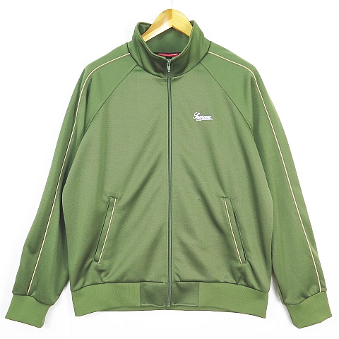 【中古】シュプリーム SUPREME Tricot Track Jacket トラックジャケット L オリーブ 24SS ☆AA★ 2sa7072 メンズ