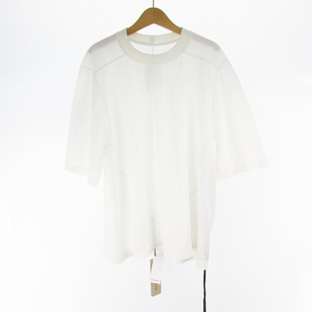 【中古】未使用品 ダークシャドウ DRKSHDW Rick Owens リックオウエンス 25SS 現行 WALRUS T / MILK DU01E3252-RNP Tシャツ