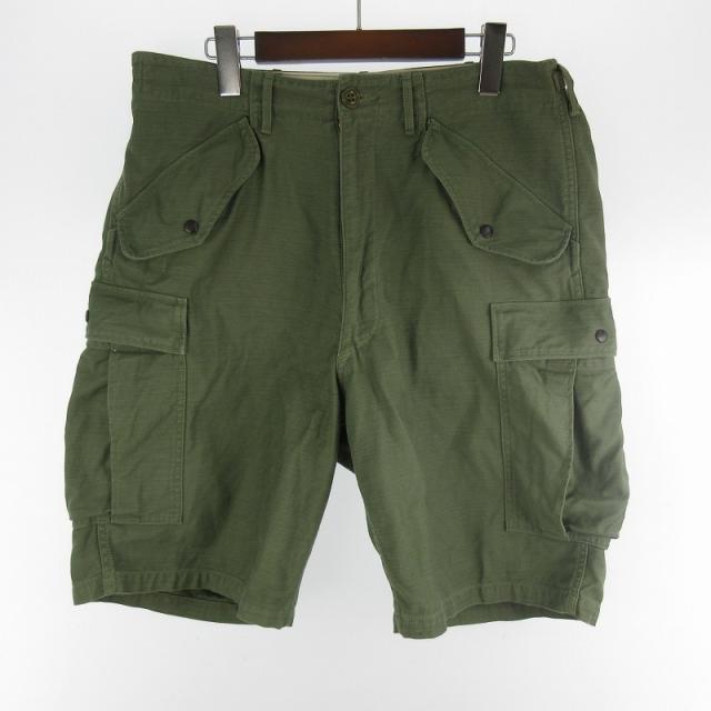 【中古】25SS コロナ CORONA FATIGUE SLACKS M-51 SHORT SLACKS FP029 ショーツ ショートパンツ カーゴ M カーキ