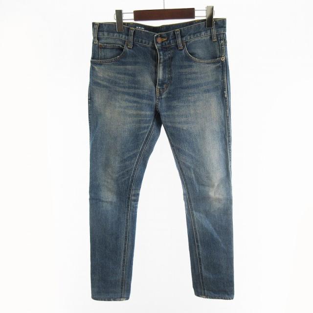 【中古】セリーヌ CELINE スキニー デニムパンツ ジーンズ N120 640E 07CS インディゴ 28 エディスリマン ボトムス