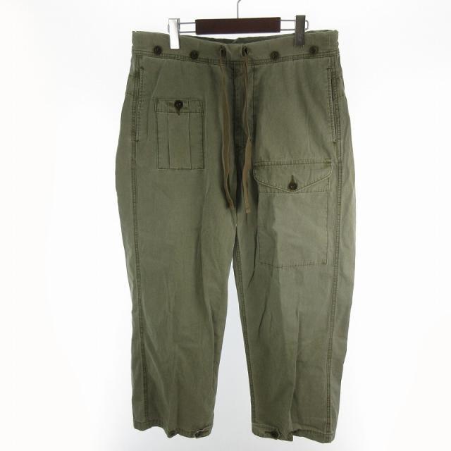 【中古】ナイジェルケーボン NIGEL CABOURN 25SS PARATROOPER PANTPIGMENT ワークパンツ ミリタリー COTTON NYLON 30