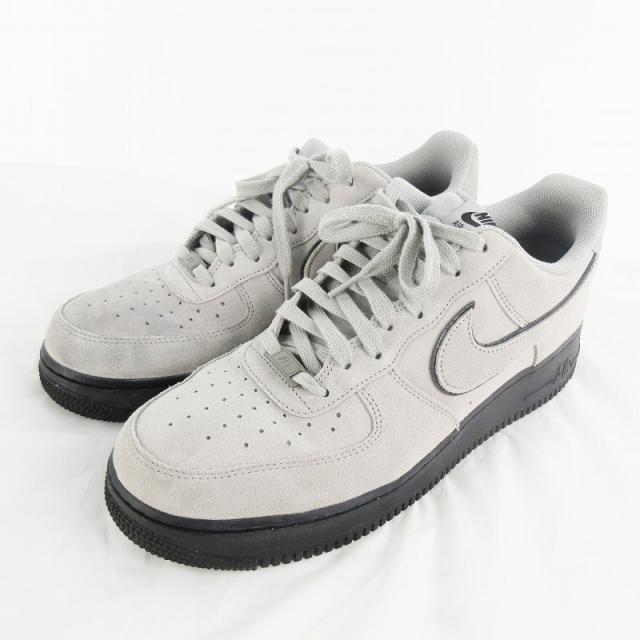 【中古】ナイキ NIKE 25年製 US12 30ｃｍ AIR FORCE 1 07 LV8 HQ1966-001 エアフォース スニーカー グレー ブラック