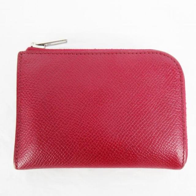 【中古】エルメス HERMES リミックス カードケース 名刺入れ 財布 小銭入れ ウォレット L字ファスナー □N刻印