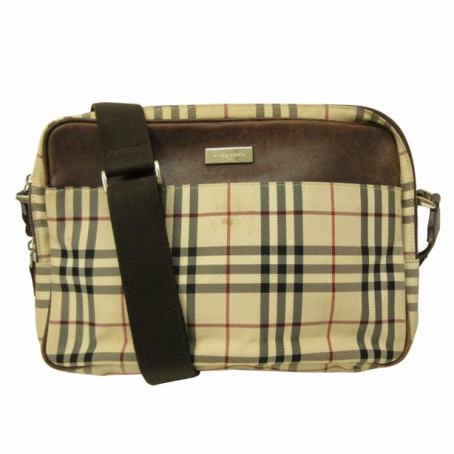 バーバリー BURBERRY ノバチェック ショルダーバッグ 斜め掛け