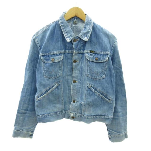 【中古】ラングラー WRANGLER ヴィンテージ 70s 124MJ デニムジャケット Gジャン インディゴブルー 1208 メンズ