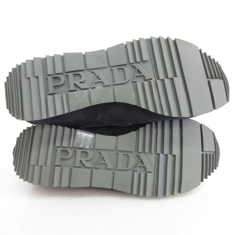 中古】プラダスポーツ PRADA SPORT スニーカー ローカット ナイロン
