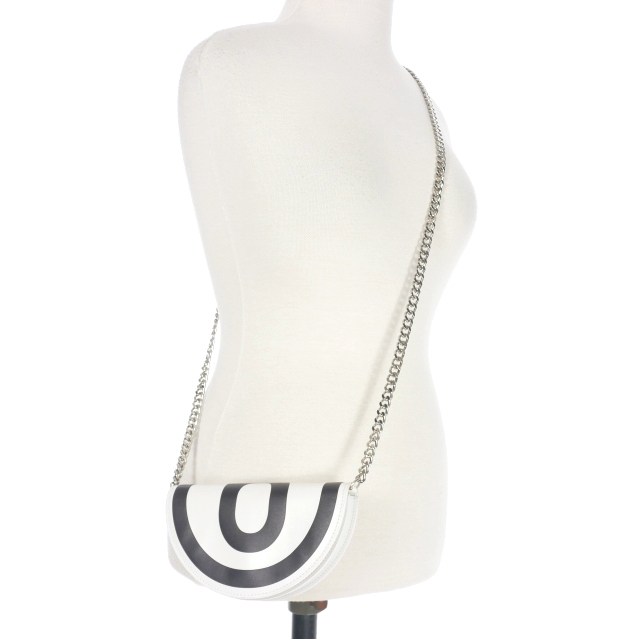 【中古】エムエムシックス メゾンマルジェラ MM6 Maison Margiela 22AW チェーンウォレット ミニ財布 レザー UNI