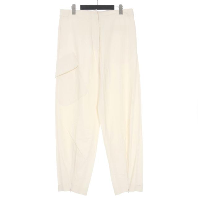 【中古】未使用品 スタジオニコルソン STUDIO NICHOLSON OBRA コットンビスコースパンツ スラックス 1 キナリ