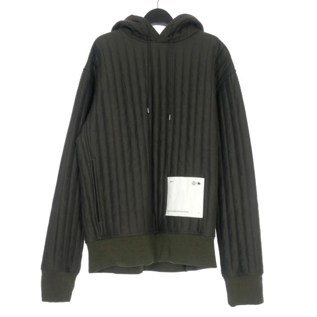 【中古】オーエーエムシー OAMC TEMPLE HOODIE プルオーバーフーディ パーカー 長袖 S カーキ OAMR703968 国内正規