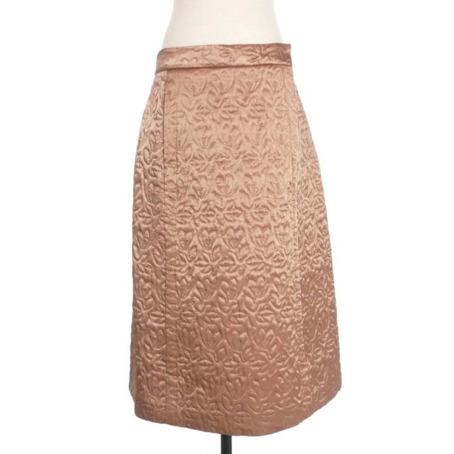 【中古】未使用品 メゾンマルジェラ Maison Margiela 22AW キルティング ロングスカート ボトムス 36 ピンク