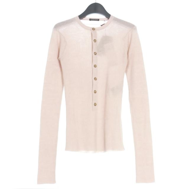 【中古】アンドゥムルメステール ANN DEMEULEMEESTER 23AW ZANDER スーパーファインウール ニット セーター 長袖 XS