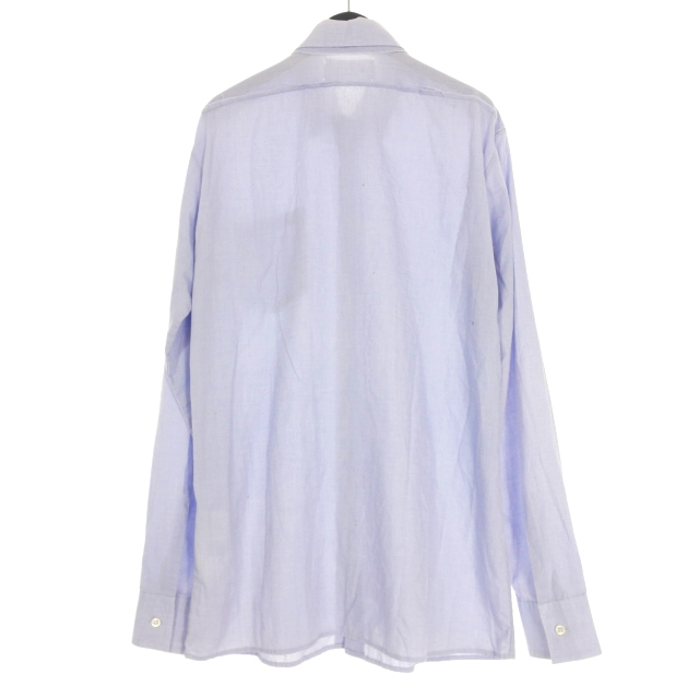 【中古】メゾンマルジェラ 10 Maison Margiela 10 00SS オリゾンティ期 ガーゼシャツ 2 長袖 サックスブルー 青 中古】メゾンマルジェラ 10 Maison Margiela 10 00SS オリゾンティ期