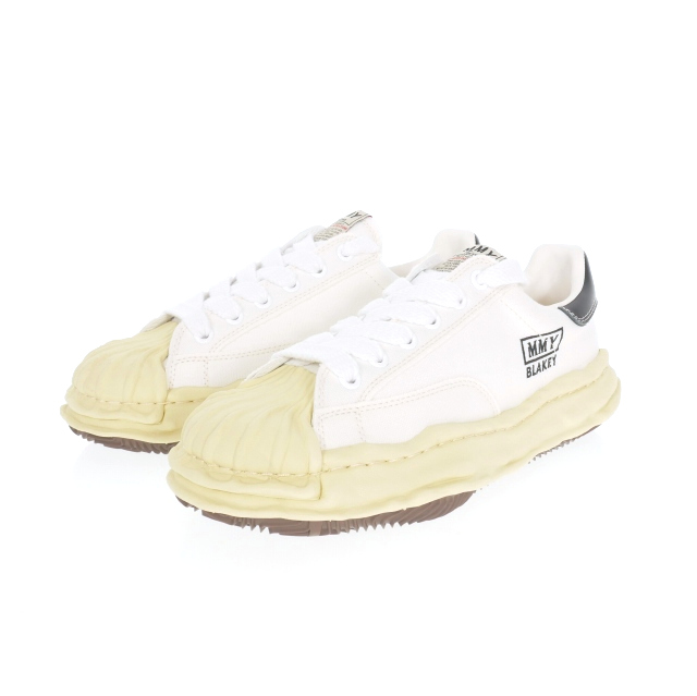 【中古】未使用品 ミハラヤスヒロ MIHARA YASUHIRO BLAKEY VL OG Sole Canvas Low-top Sneaker ローカットスニーカー