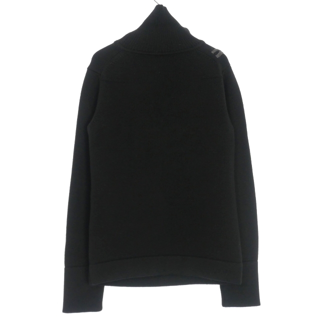 【中古】ディオールオム Dior HOMME 03AW “Luster” Triple チェーン刺繍 タートルネックニット セーター XS