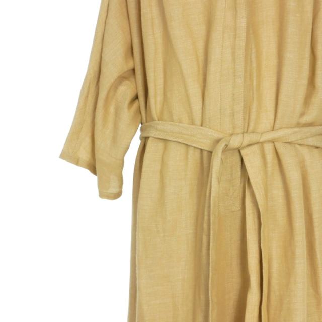 中古】セヤ Seya. オーバーサイズ リネンシャツワンピース ドレス 半袖