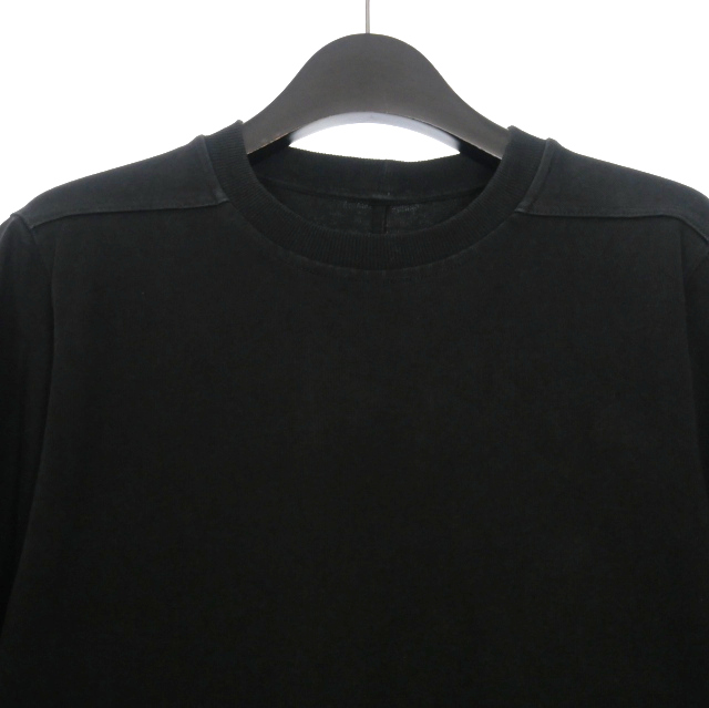 【中古】リックオウエンス Rick Owens 19AW Oversized Tee オーバーサイズ Tシャツ カットソー 半袖 XS ブラック 中古】リックオウエンス Rick Owens 19AW Oversized Tee オーバー