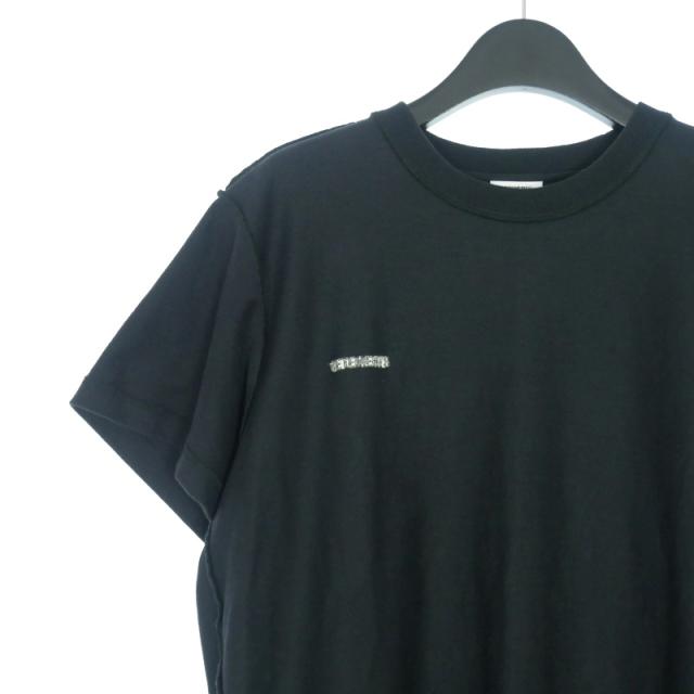 中古】ヴェトモン VETEMENT Inside Out Embroidered Logo Tee