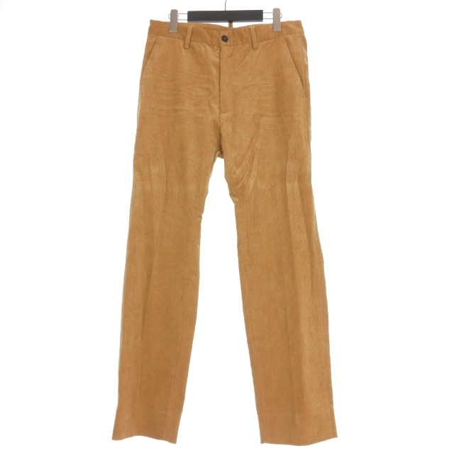 【中古】未使用品 ディースクエアード DSQUARED2 23AW 642 Cord Pant コーデュロイパンツ スラックス 48 ベージュ