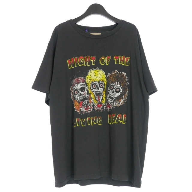 【中古】ギャラリーデプト GALLERY DEPT. NIGHT OF THE LIVING DEAD TEE Tシャツ カットソー 半袖 L ブラック