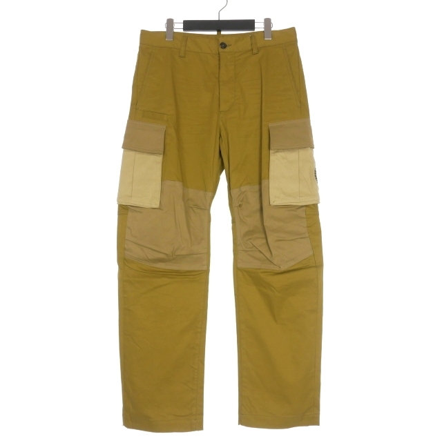 【中古】未使用品 ディースクエアード DSQUARED2 23AW Regular Cargo レギュラーカーゴパンツ 46 カーキ 緑 S74KB0793