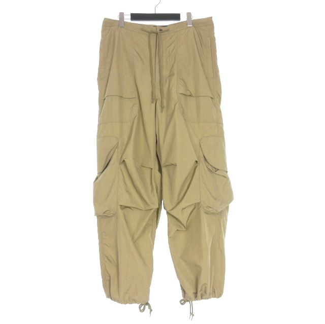 【中古】未使用品 エンタイアスタジオ entire studio FREIGHT CARGO ナイロンカーゴパンツ M SAGE ES2395  メンズ