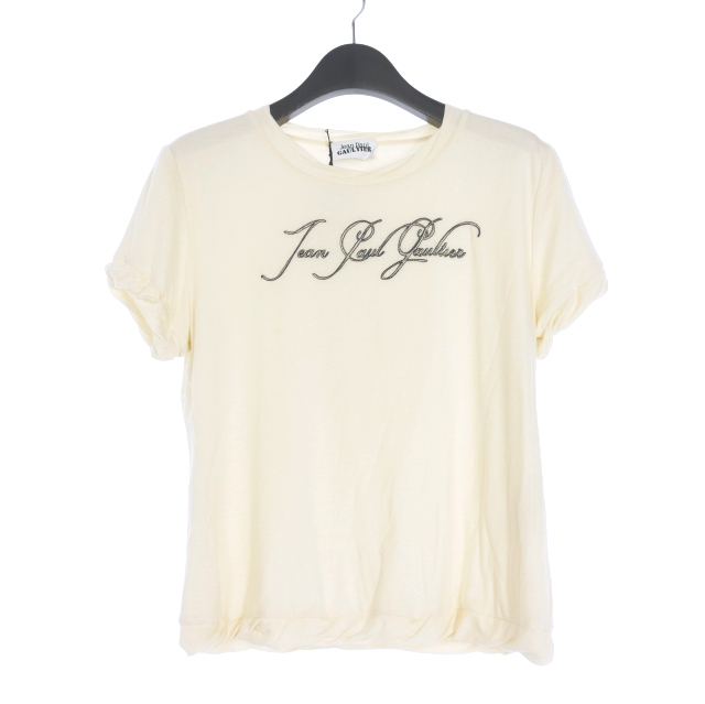 【中古】未使用品 ジャンポールゴルチエ Jean Paul GAULTIER 25SS The Ecru Tatto T-shirt Tシャツ カットソー XL