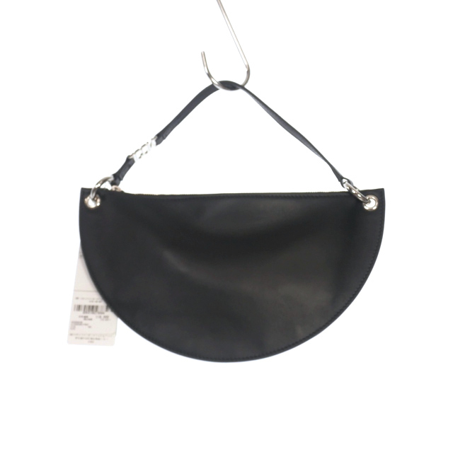 【中古】ディースクエアード DSQUARED2 23AW SMALL HOBO NAPPA レザー ハンドバッグ ポーチ 鞄 ブラック 黒
