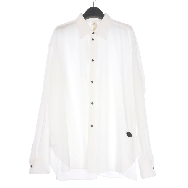 【中古】未使用品 シンヤコズカ SHINYA KOZUKA 25AW SMALL TRADES Dear, NOTHING SPECIAL SHIRT S 長袖シャツ