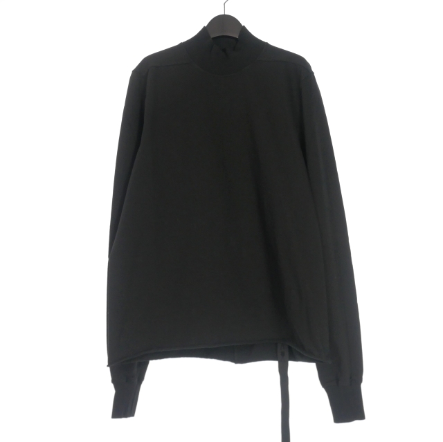 【中古】未使用品 ダークシャドウ DRKSHDW RICK OWENS 25AW HEADON DBL SWEATER BLACK S ブラック DU02E7263-RIG