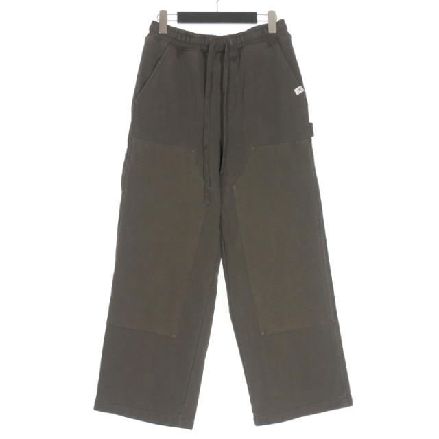 【中古】未使用品 パーフェクトリブズ Perfect ribs Wide Painter Pants スウェット ペインターパンツ L