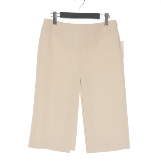 【中古】ディースクエアード DSQUARED2 23AW チャーム付きサイドジップ スカート 38 白 ホワイト S75MA0900 国内正規