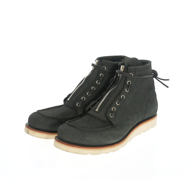 【中古】イサムカタヤマバックラッシュ ISAMU KATAYAMA BACKLASH ジャパンショルダー スエード製品染め ワークブーツ