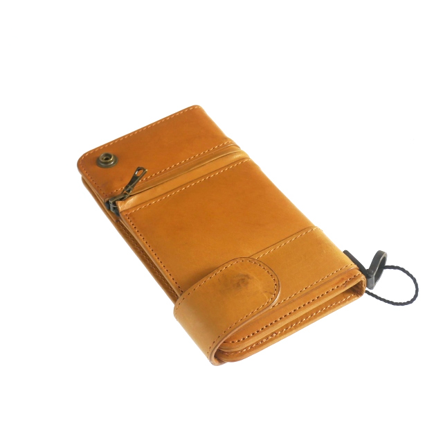 【中古】イサムカタヤマバックラッシュ ISAMU KATAYAMA BACKLASH × DESIME iPhone CASE レザー スマホケース