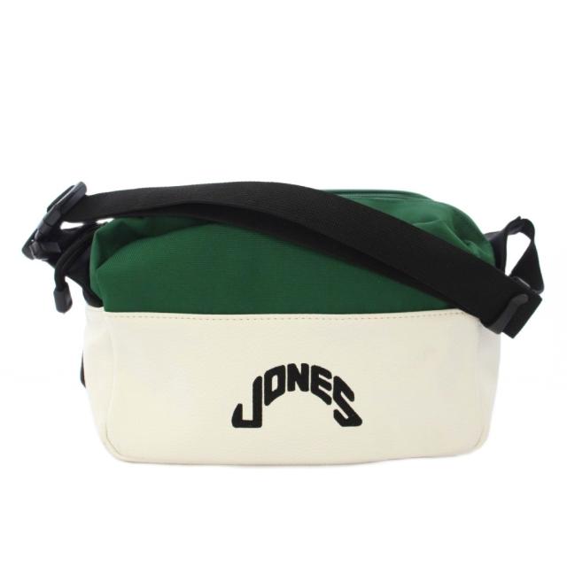【中古】ジョーンズ JONES BEAMS GOLF 別注 カートバッグ ショルダーバッグ ホワイト グリーン /TK メンズ