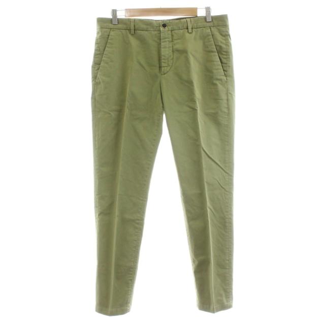 【中古】ピーティートリノ JUNGLE チノパン チノパンツ ストレッチ ジップフライ 32 カーキ C5NT01Z00CHN NT22