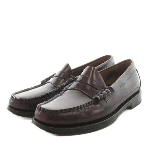 【中古】ジーエイチバス G.H.Bass & Co. weejuns ローファー レザー 6.5 茶 ブラウン /AN17 ■ES レディース