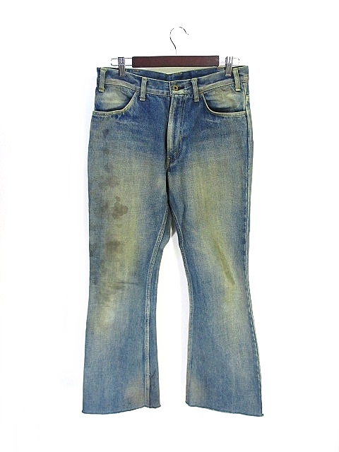 【中古】ギャングスタービル GANGSTERVILLE GSV-20-SS-30 20SS ヴィンテージ加工 ブーツカット フレア デニム インディゴ SIZE M メンズの通販はau PAY ...