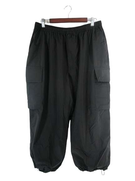 【中古】ダイワ ピアサーティナイン イージー パンツ ワイド ロング BP-17021W サイズL 黒 QQQ メンズ