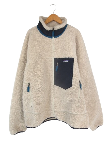 【中古】パタゴニア Classic Retro-X JACKET クラシック レトロX ボア フリース STY23056 L ベージュ メンズ