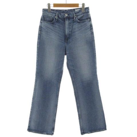 【中古】アッパーハイツ THE BRIGITTE 138119I02SUN ジーンズ デニム セミフレア リアルヴィンテージ加工 青 25