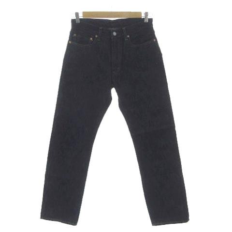 【中古】未使用品 児島ジーンズ KOJIMA JEANS 19oz セルビッチスラブストレートジーンズ 日本製 インディゴ 青 32