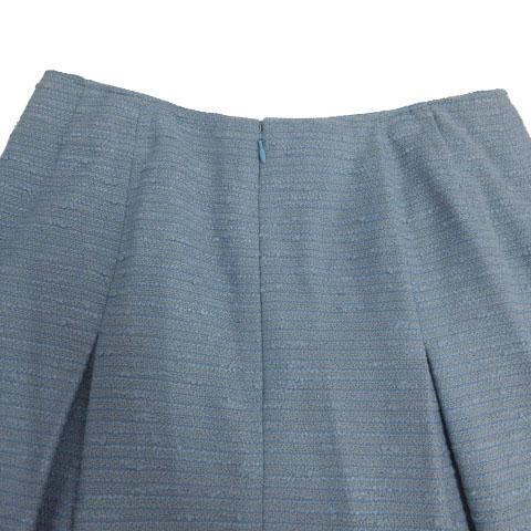 中古】未使用品 ジュンアシダ jun ashida ツイードフレアスカート