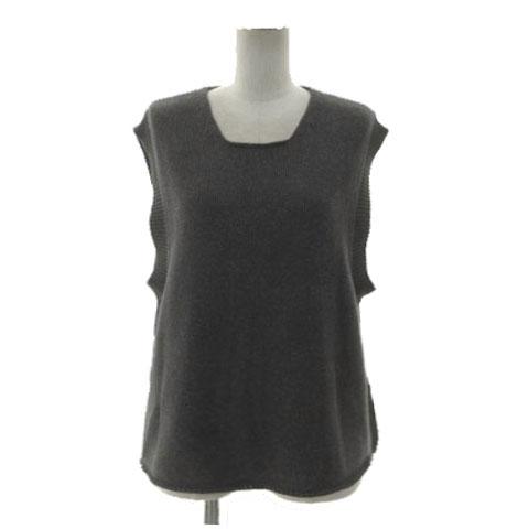 中古】マーガレットハウエル MHL. FADED COTTON TWILL ニットベスト